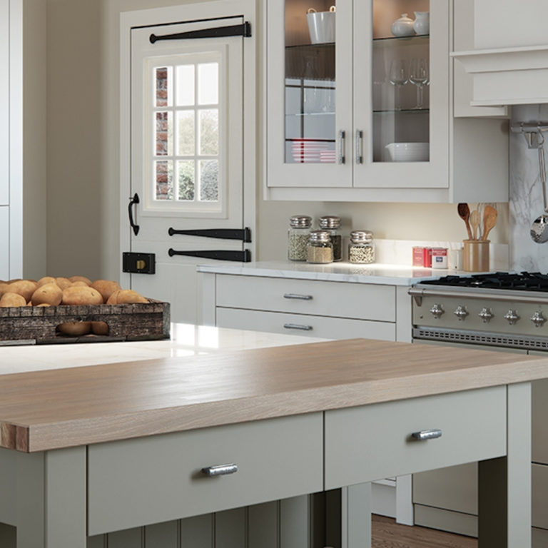 Florence Stone and Light Grey – Kitchens Direct NI