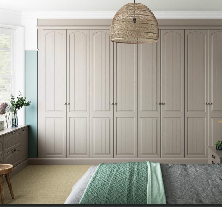 Saxon Arched in Stone Grey – Kitchens Direct NI