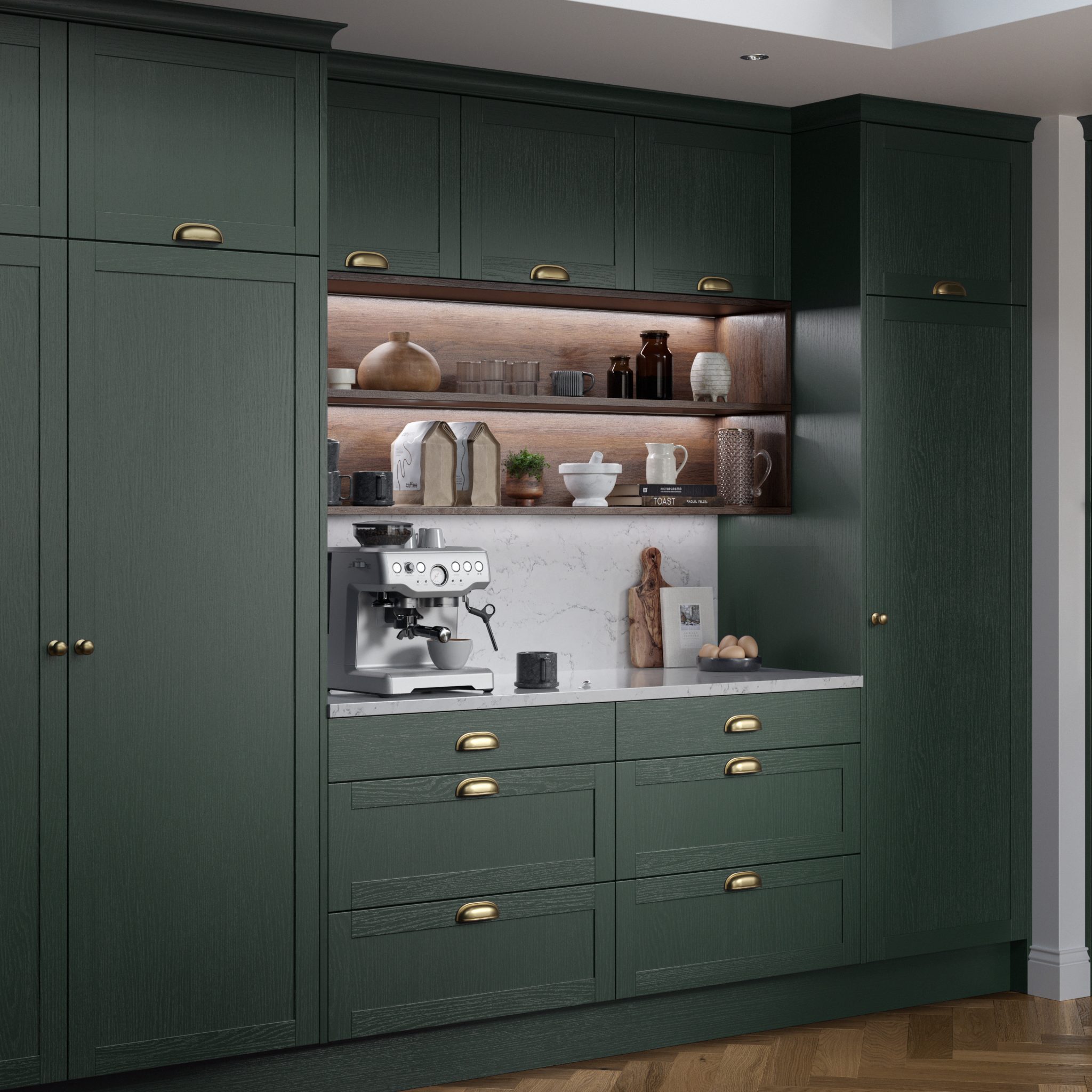 Harlem Legno Black & Urban Oak – Kitchens Direct NI
